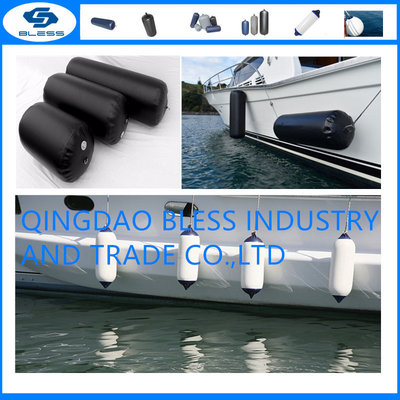 Customized Marine Inflatable PVC Boat Yacht Fender with cover