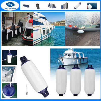 Customized Marine Inflatable PVC Boat Yacht Fender with cover