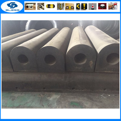 Durable marine bumpers rubber cylindrical fender for dock
