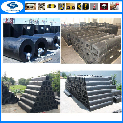 Cylindrical Fender Rubber Marine Fender for Wharf Quay