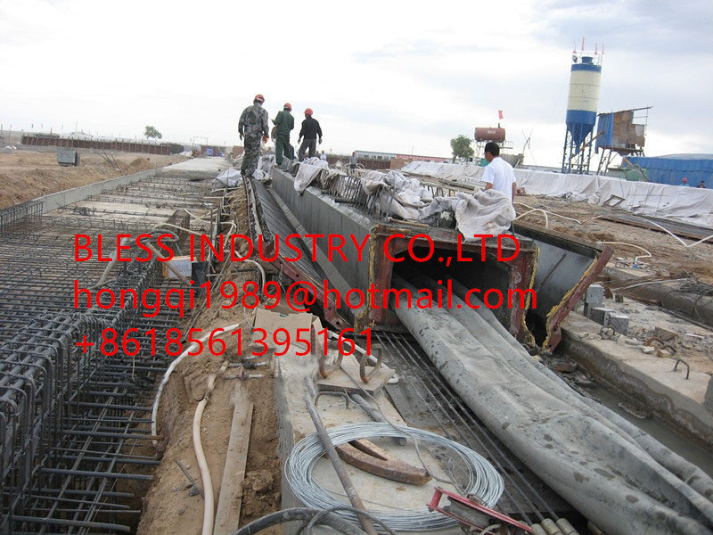 Abuja Lagos Nigeria pneumatic tubular form culvert balloon for culvert construction