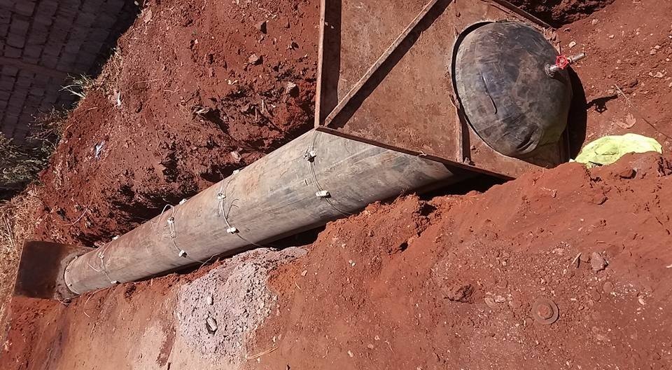 Nigeria Kenya Cameroun  Italy  Iran culvert balloon pneumatic tubular form for culvert drain constructing on-site