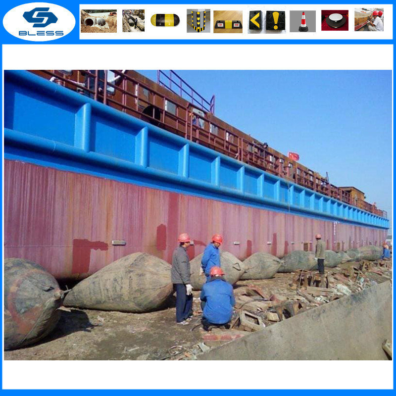 Inflatable Floating Rubber Lifting Pneumatic Marine Airbag For Ship Launching and Lifting