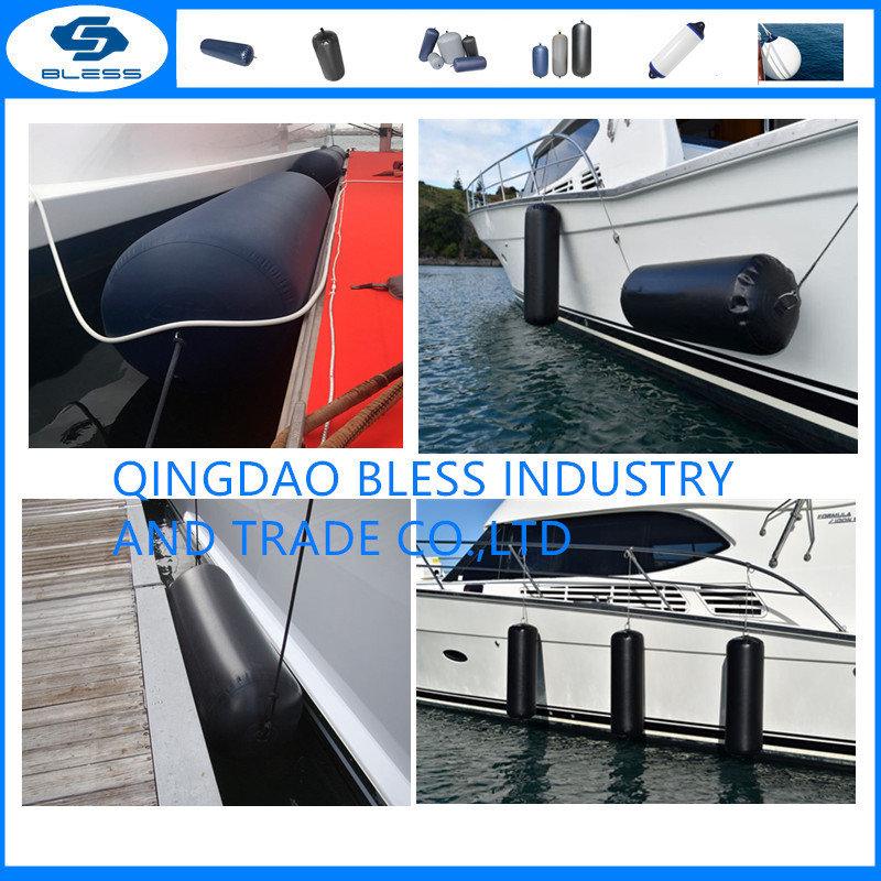 Factory Hot Sale G Series Marine Yacht Accessories Boat Fender Boat Ship Rubber Fender PVC