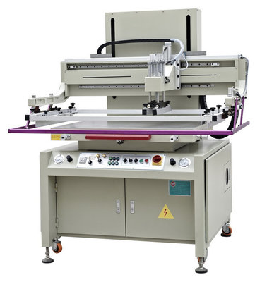 Industrial Screen Printing Machine Lath And Horizontal Rule Adjustable