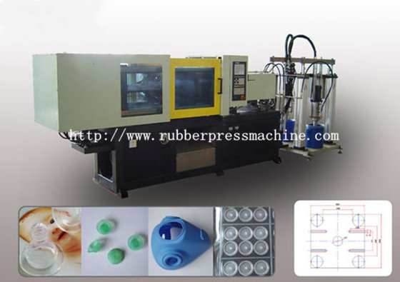 Energy Saving Horizontal Hydraulic Injection Molding Machine 192 cm³ Theoretical injection capacity