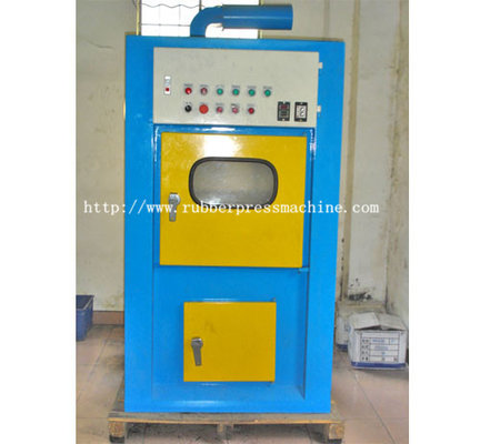 Vibratory Deburring Equipment Grinding Burr Removal Machine 400×300mm Drum