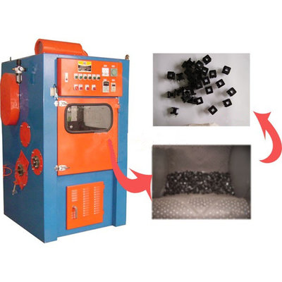 High Speed Rotary Impeller Burr Removal Machine With Automatic Blasting Equipment