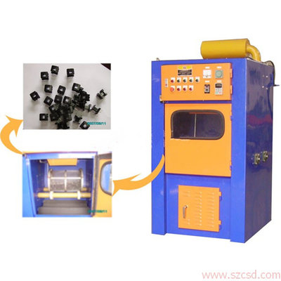 Burr Cutting Brush Deburring Machine , High Success Rate Plastic Polishing Equipment