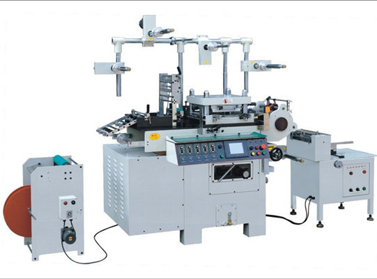 350*320mm Template Die Cutting Machine Positive Reverse Retractable Material Axes
