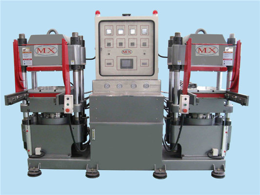 Professional Flat Vulcanizing Machine With YUKEN Valves 200 Ton Clamping Force