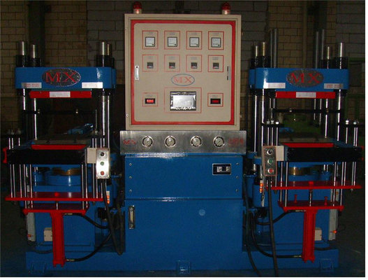 High Rigidity Structural Steel Rubber Flat Vulcanizing Machine Low Energy