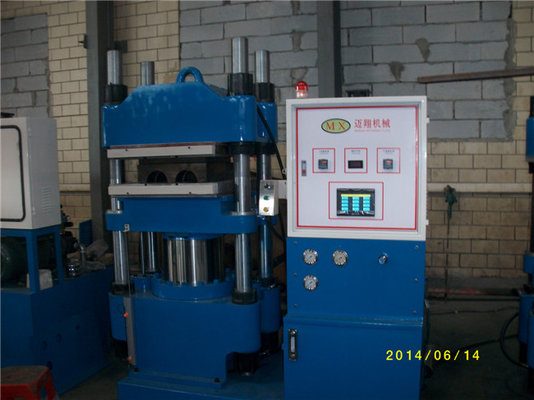 53KW Vertical Automatic Flat Vulcanizing Press Machine For Rubber