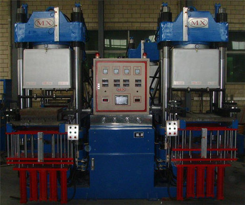 Hydraulic Valves Vacuum Plate Rubber Vulcanizing Equipment With Two Station
