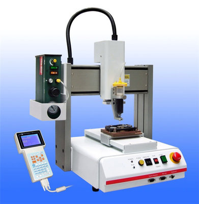 English Keyboard Operation Automatic Dispenser Machine / High Speed Glue Machine