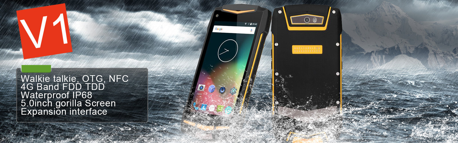 Rugged Waterproof Smartphone