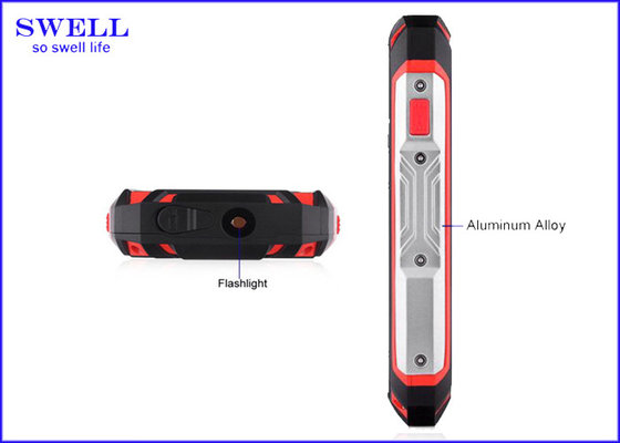 Red 2.4 Inch GPS Industrial Smartphone 2150mah Battery Dustproof