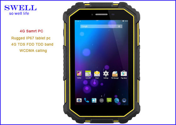 IP67 Rugged Handheld Computer Android 4.4 GSM Industrial Tablet PC