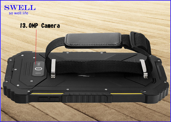 Outdoor 7 Inch IPS Screen IP67 rugged RFID Tablet PC , NFC MT quad core tablet pc M16