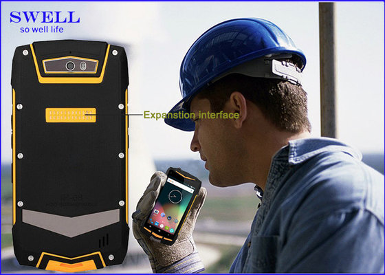 Dual sim Octa core 1D 2D nfc mobile phones barcode scanner with Android Lollipop