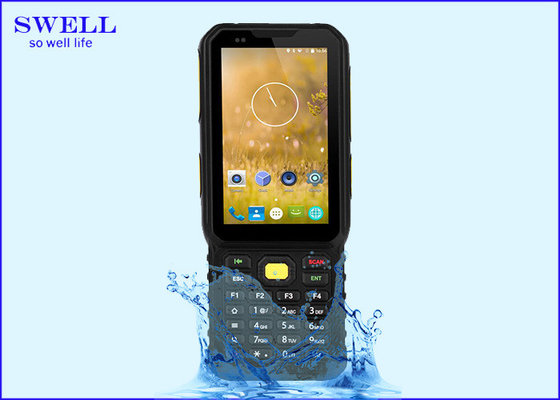Handheld Industrial IP65 4g rugged smartphone Mobile portable data terminals 1D / 2D