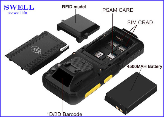 OEM ODM Military Spec Scanner Rugged Nfc Dual Sim 4g Android 5.1 Phone With LTE WCDMA