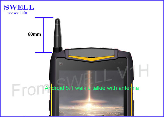 dual sim rugged 4g lte smartphone android 5.1  with barcode scanner