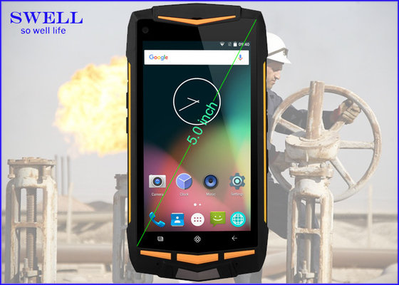125 khz Nfc uhf walkie talkie Rugged 4G Smartphone , ip68 certified smartphone ruggedized
