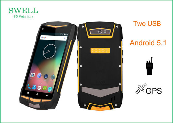 5 Inch Octa Core 13MP Military Grade Smartphone , Android 5.1 32GB 4G Rugged Phone
