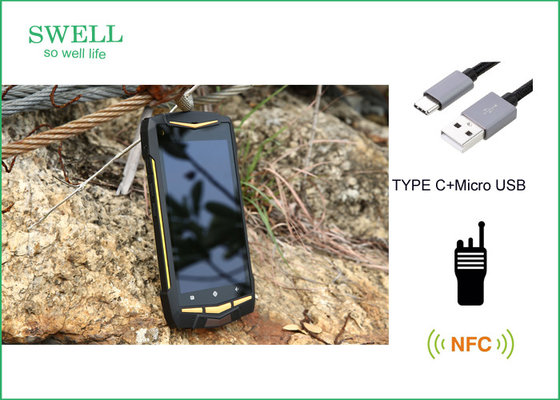 Android 5.1 NFC 1D 2D Scanner PTT Industrial Smartphone Rugged Outdoor SmartPhone