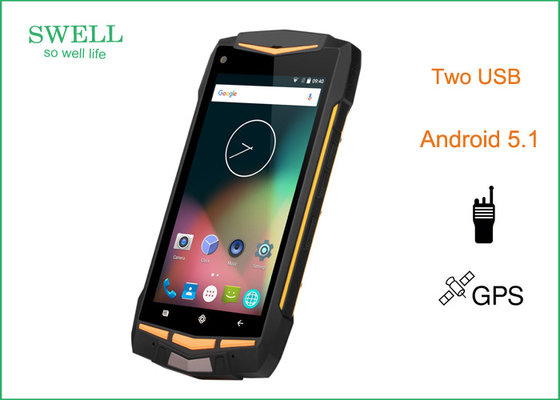 Original 4G LTE Rugged Waterproof Smartphone , IP68 UHF VHF Long Distance Walkie Talkie