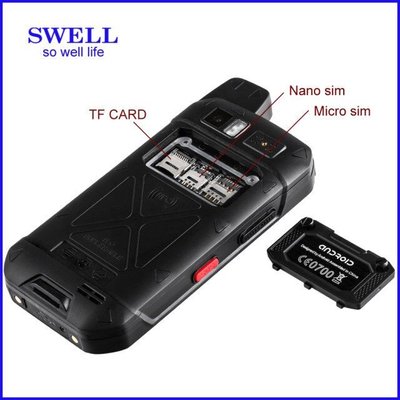 uhf rfid reader 5" Android 6.0 4G LTE Rugged Outdoor SmartPhone MT6755 Oct - core DDR4GB + 64GB
