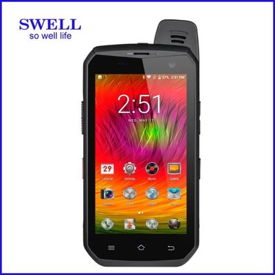 smartphone rfid reader 4G LTE IP68 Military Spec Smartphone , Dual Sim Cell Phones with NFC