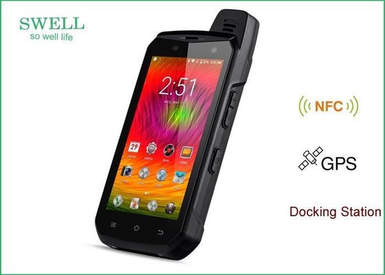 IP68 4G LTE NFC PTT Rugged Android Mobile Phones with 5000mah Battery