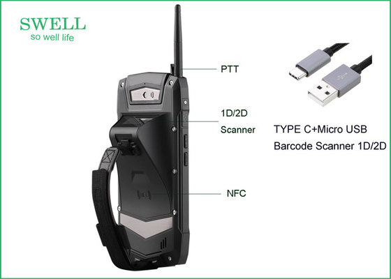 smartphone rfid reader Promotional Military Spec Smartphone , Gps Wifi Cell Phone 4300mah Battery