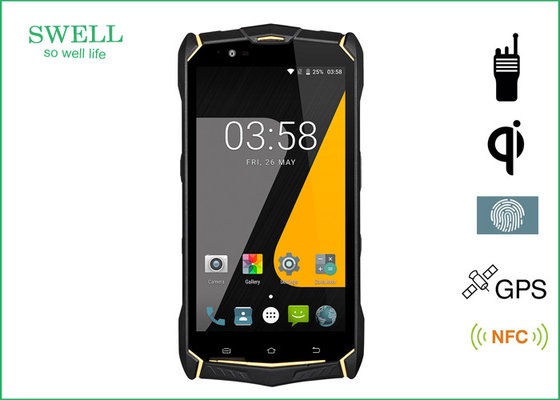 SJ9 IP68 Military Spec Smartphone 5.5 inch Android 7.0os with Fingerprint IR QI charge