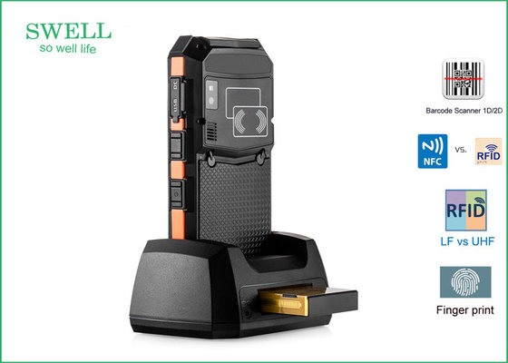 Model C5000 Rugged Handheld PDA Device With Pistol Grip Docking