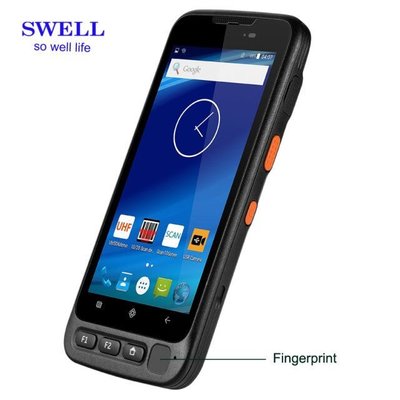 Handheld Terminal 5 Inch Industrial Smartphone With Fingerprint 2D Scanner And Docking Station