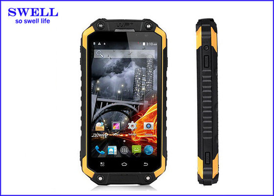 16GB Ram Storage Waterproof Ruggedized Android Phone 13mp Camera / Front 5.0MP