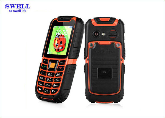 Dual Sim Rugged Rubber Dustproof Military Grade Cell Phone S6 Surpporting MP3