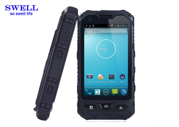 IP67 GPS A8 Black Rugged Handheld Computer Shockproof Dustproof