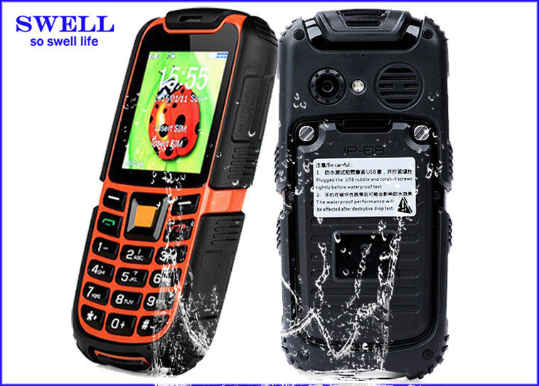 Outdoor 2.4 Inch Rugged Smartphone / Military Grade Cell Phone