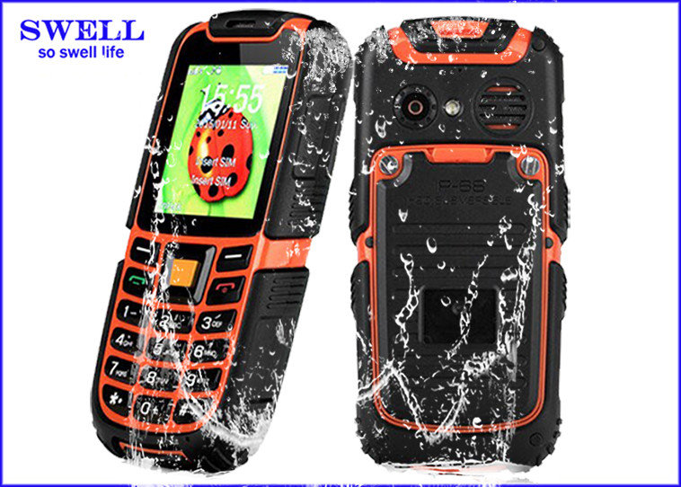 GSM Waterproof Military Spec Smartphone Rugged With IPS Panel
