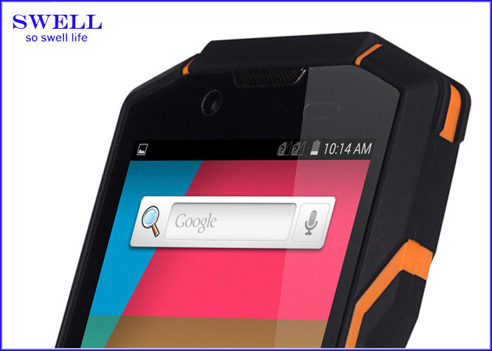 Yellow And Black Custom Rugged Handheld PC With 4.7 Inch OGS Touch Screen