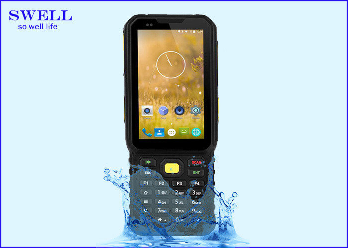 Handheld Industrial IP65 4g rugged smartphone Mobile portable data terminals 1D / 2D