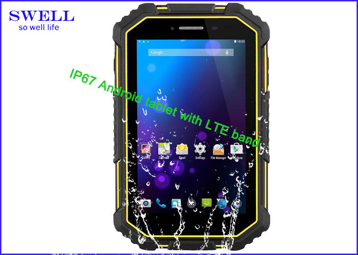 LTE compatible water resistant android wifi tablet NFC Built in CPU