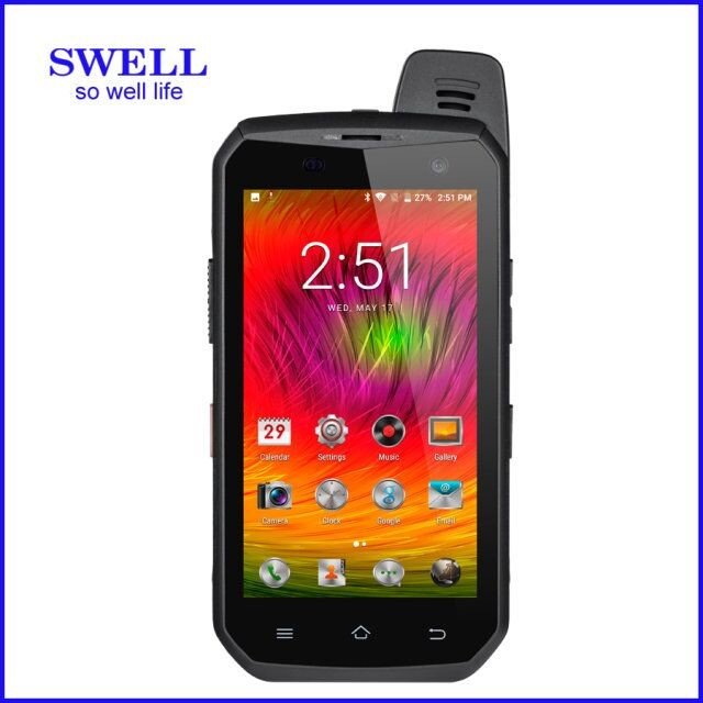 smartphone rfid reader 4G LTE IP68 Military Spec Smartphone , Dual Sim Cell Phones with NFC