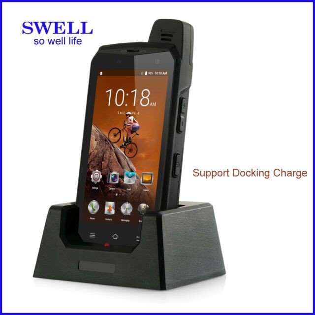 fixed rfid reader 8 Core Android 6.0 4g Rugged Smartphone , Dust Proof Dual Sim Water Resistant Phone