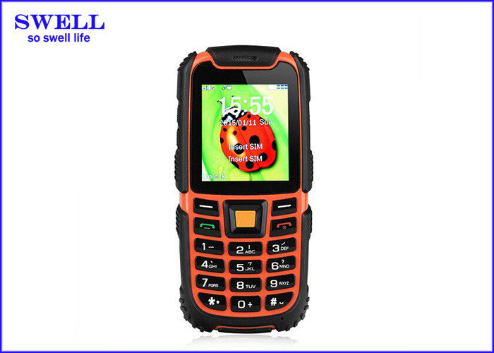 S6 Rugged Waterproof Smartphone , Dustproof Shockproof IP67 Rugged Smartphone