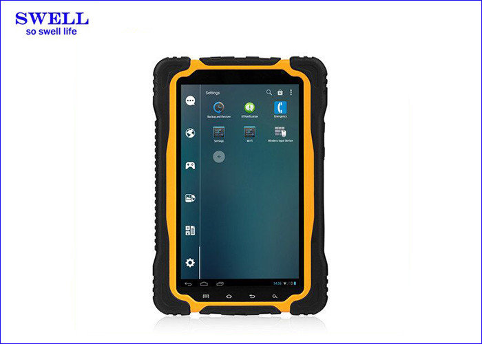 Industrial yellow IPS Screen Military Grade Tablet 7 inch , military rugged tablet